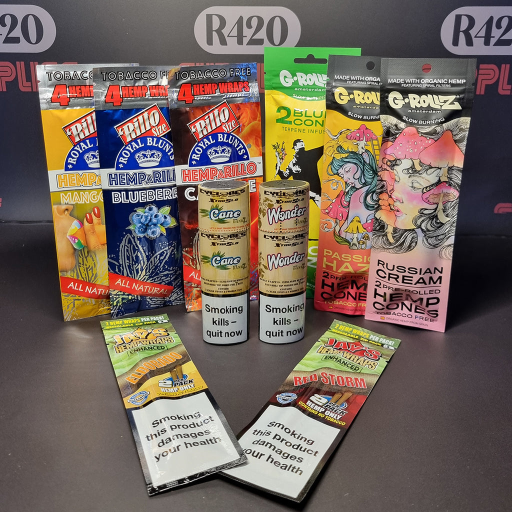 Blunt Wraps - Flavoured Hemp Wraps & Cones - Next Day Delivery in Ireland