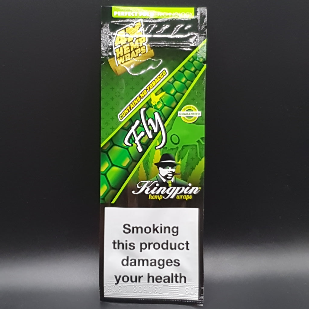 Kingpin Hemp Wraps - 4 Pack - Fly – R420 Supplies