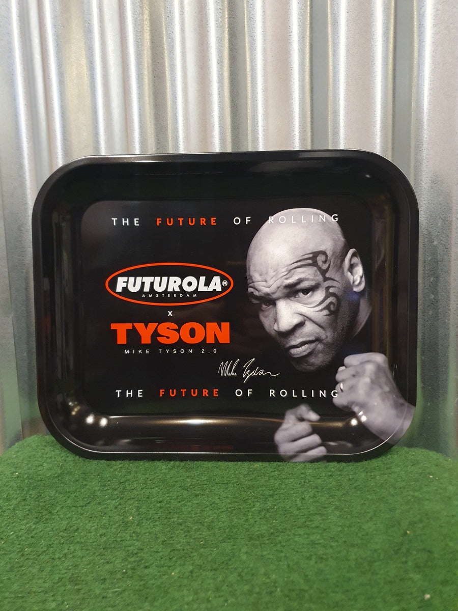 Tyson Papers x Futurola -Large Metal Rolling Tray – R420 Supplies