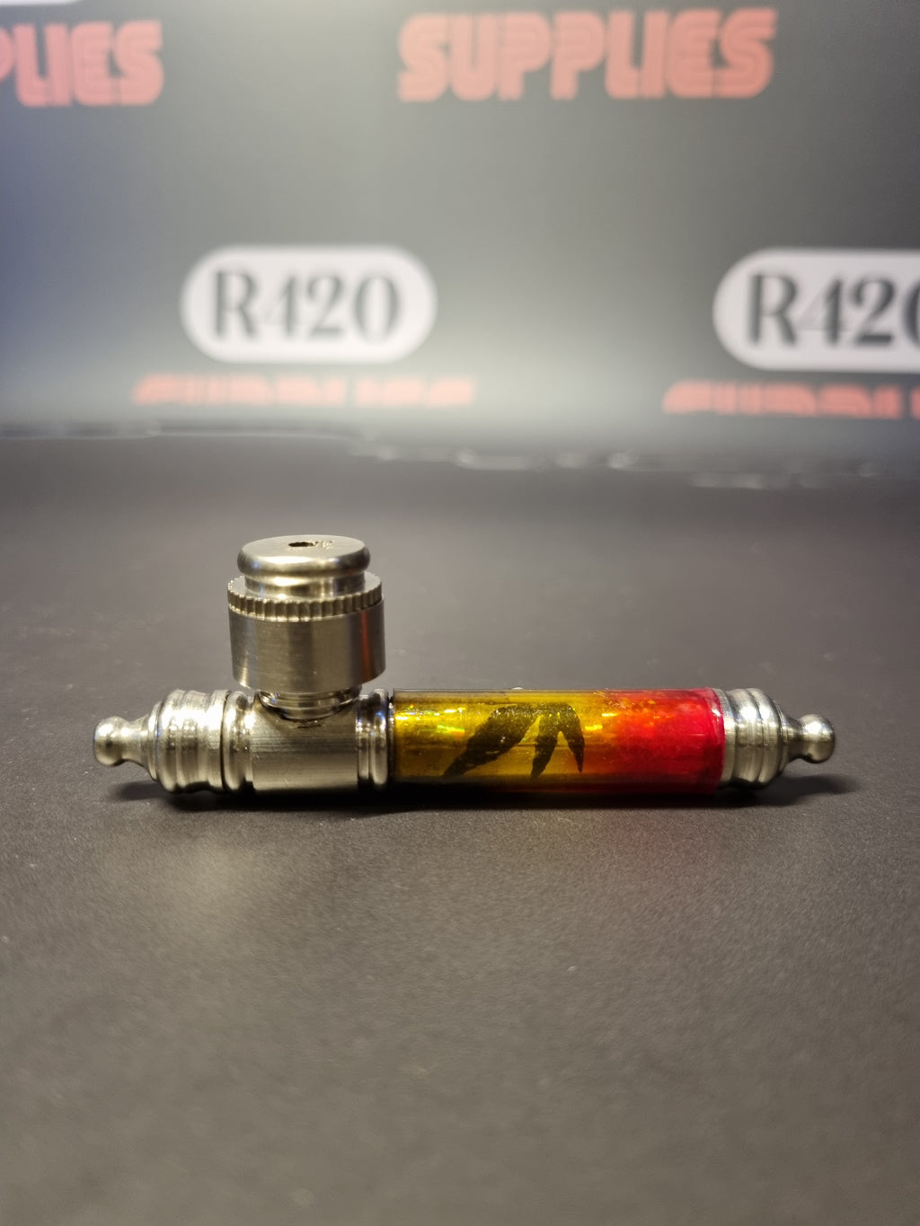 Metal Pipes with Screw-On Cap