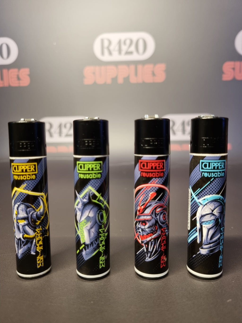 Clipper Lighter - Cyborg Warriors